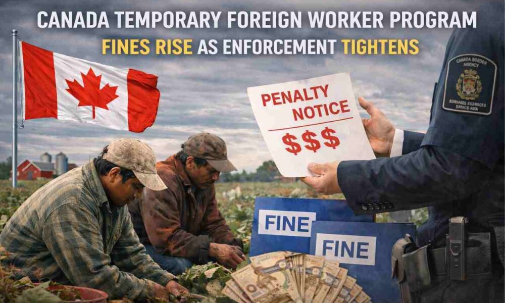 Canada Temporary Foreign Worker Program Fines Rise As Enforcement Tightens