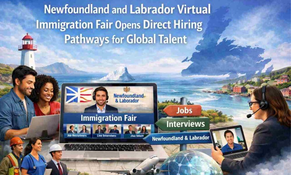 Newfoundland And Labrador Virtual Immigration Fair Opens Direct Hiring ...