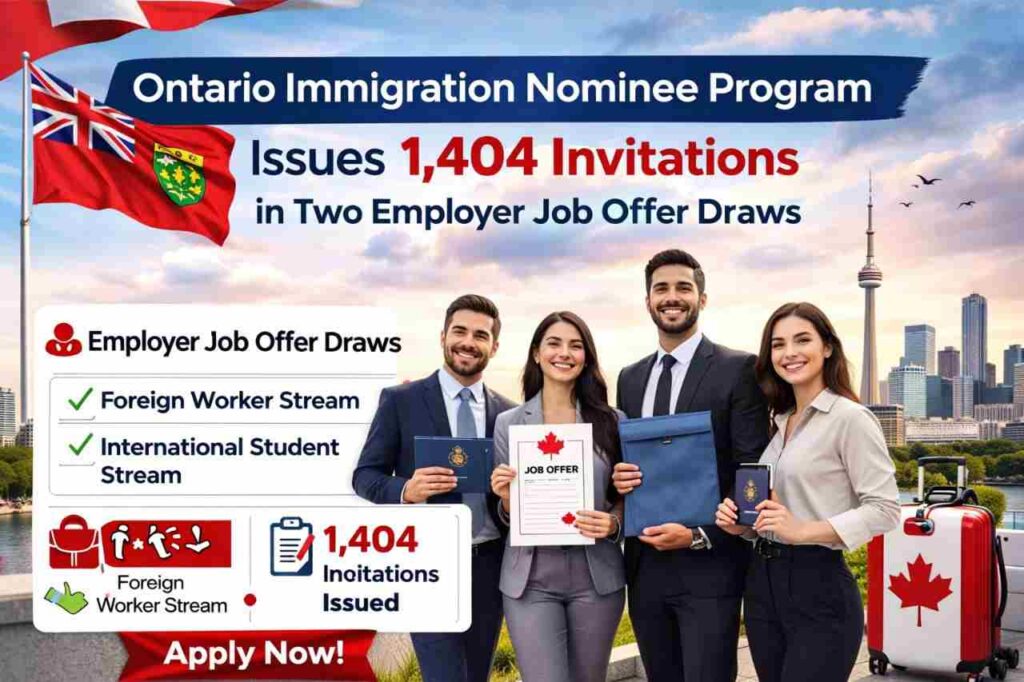 Ontario Immigration Nominee Program Issues 1404 Invitations In Two ...