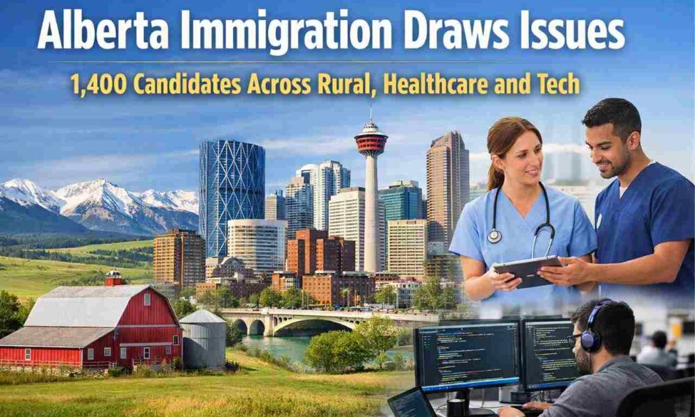 Alberta Immigration Draws Issues 1400 Candidates Across Rural ...