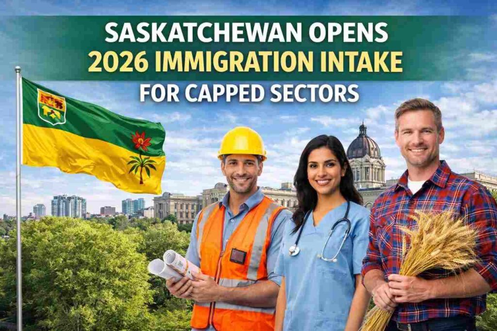 Saskatchewan Opens 2026 Immigration Intake For Capped Sectors