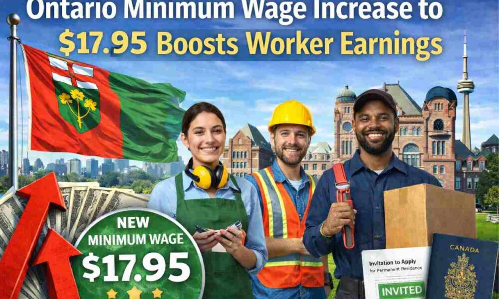 Ontario Minimum Wage Increase To $17.95 Boosts Worker Earnings